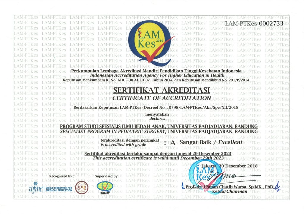 Sp1 Ilmu Bedah Anak | FK UNPAD - Official Site Sp1 Ilmu Bedah Anak | FK UNPAD - Official Site