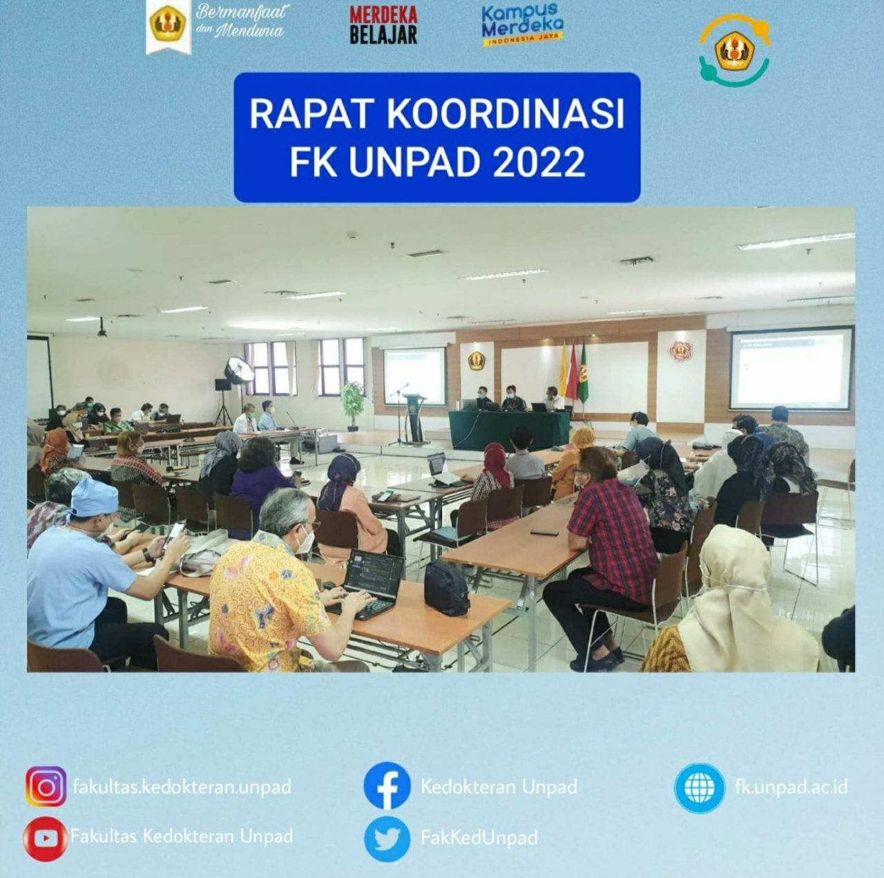 RAPAT KOORDINATOR FK UNPAD 2022 | FK UNPAD - Official Site