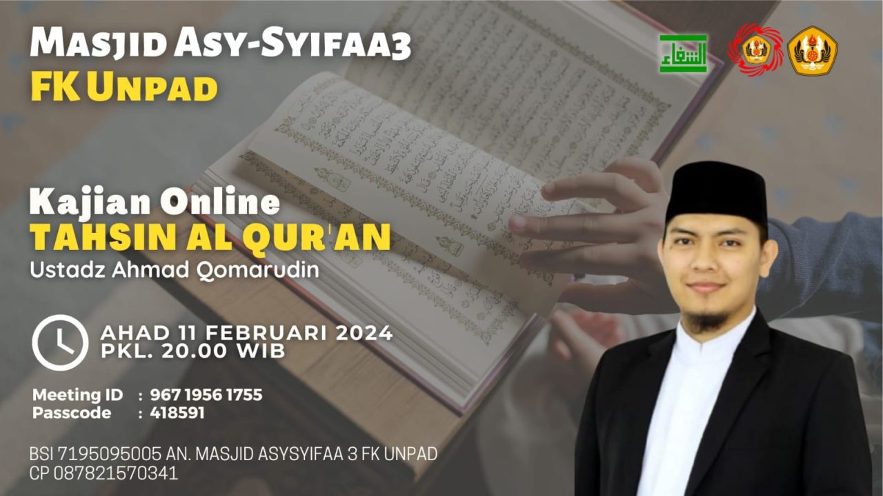 Tahsin Al-Qur’an: Memperbaiki Bacaan dengan Kualitas Terbaik Bersama Ustadz Ahmad Qomaruddin ...
