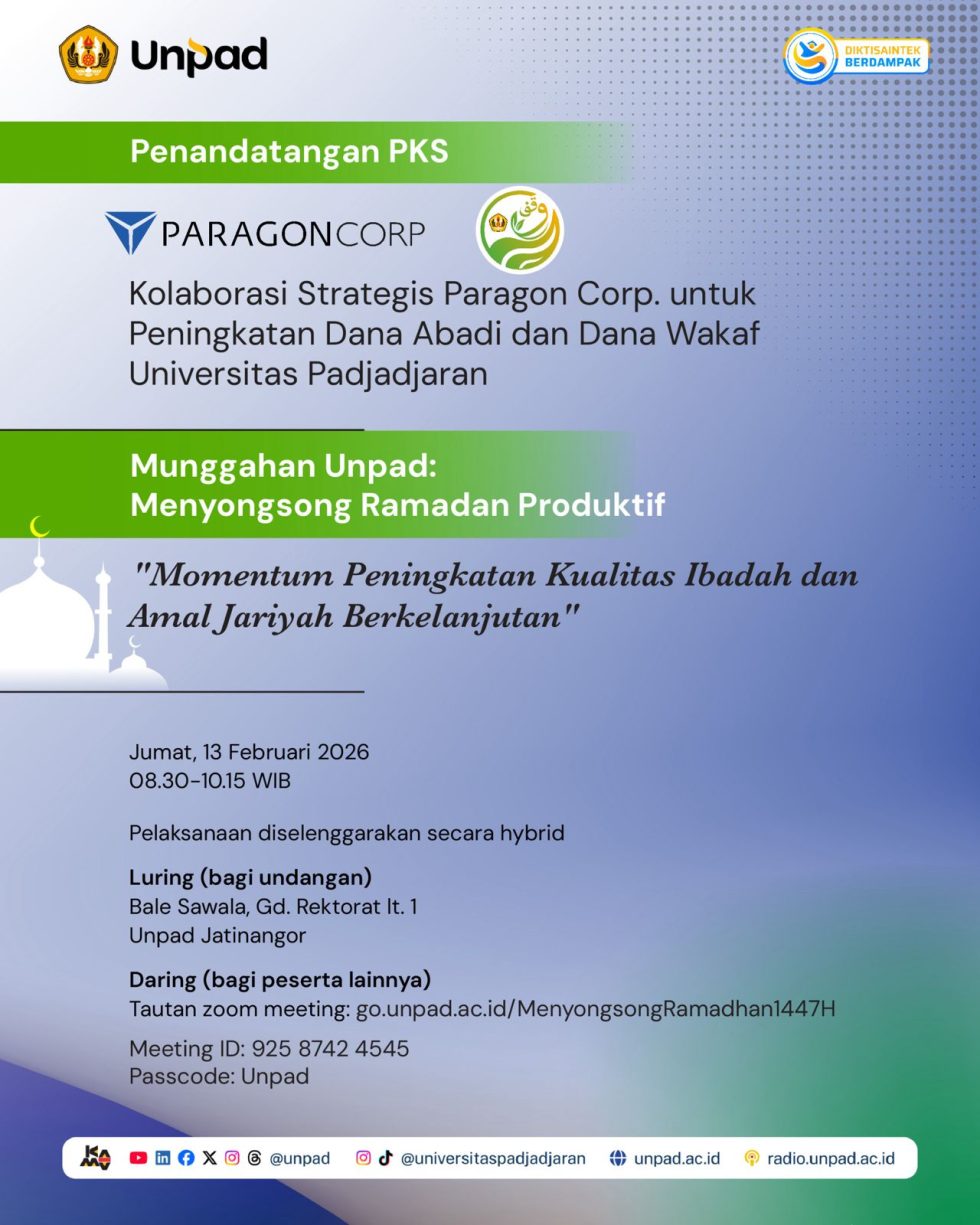Munggahan Unpad 1447 H: Penguatan Dana Abadi dan Dana Wakaf Bersama ...
